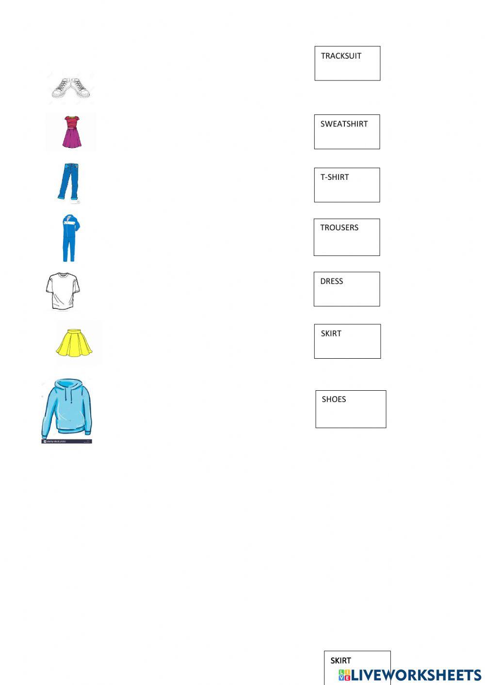 Clothes 996904 | melacarmela | Live Worksheets