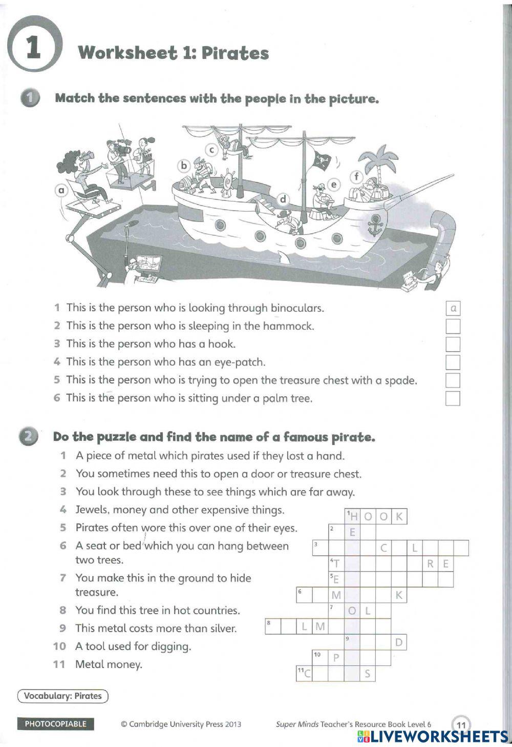 Super Minds 6 U… | Free Interactive Worksheets | 3020822