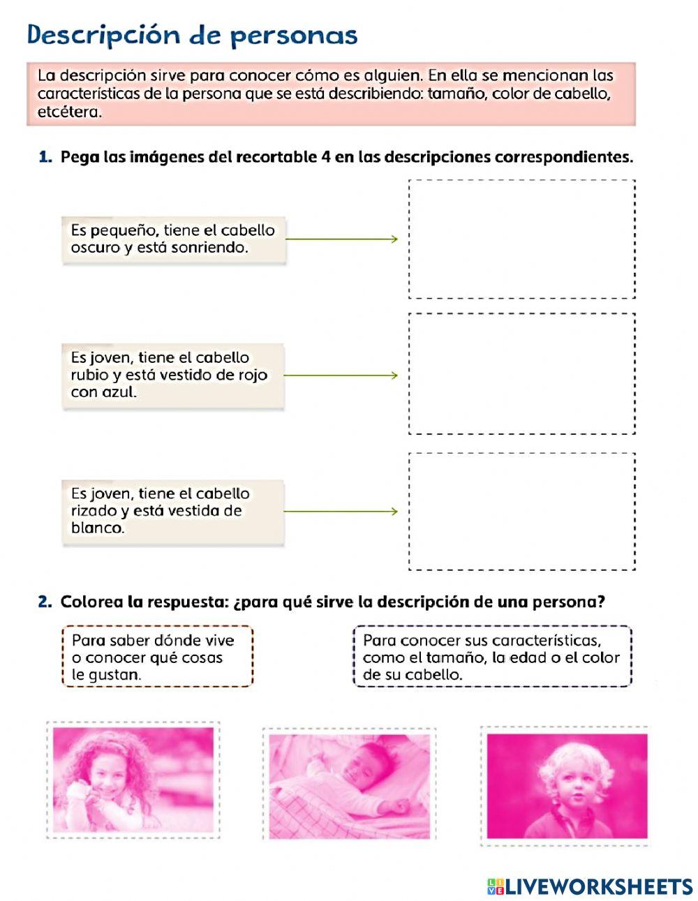 Descripciòn 997471 | Jesspao | Live Worksheets