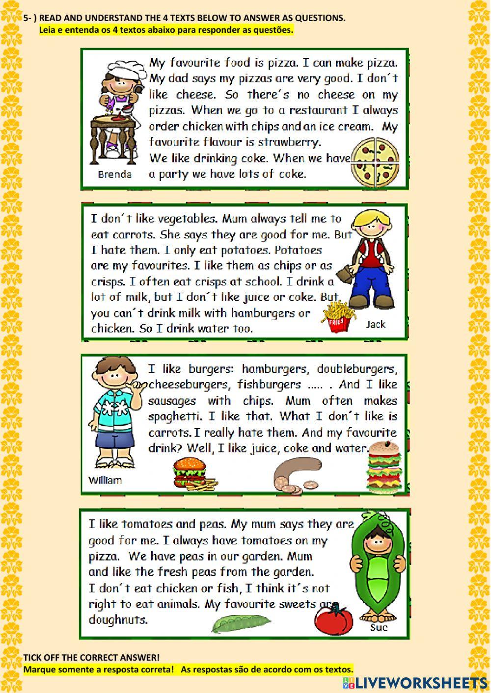 997746 | 2nd BIMESTER - 2ª ACTIVITY – FOOD REVIEWS