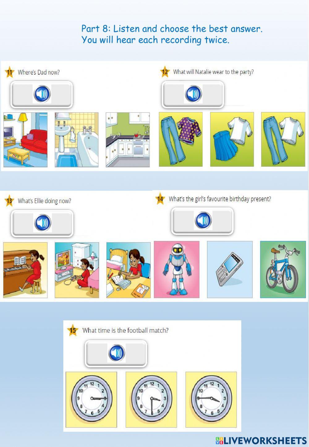 Yl placement te… | Free Interactive Worksheets | 997617