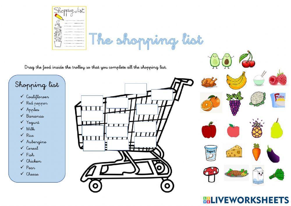 998103 | The shopping list | ISABEL MARIA LUQUE ALGAR