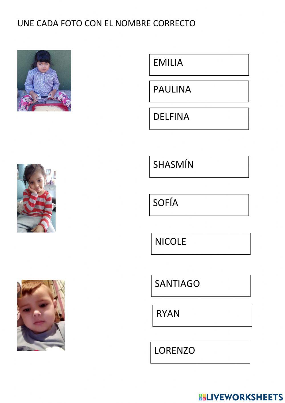 Nombre propio 998570 | sandra martinez | Live Worksheets