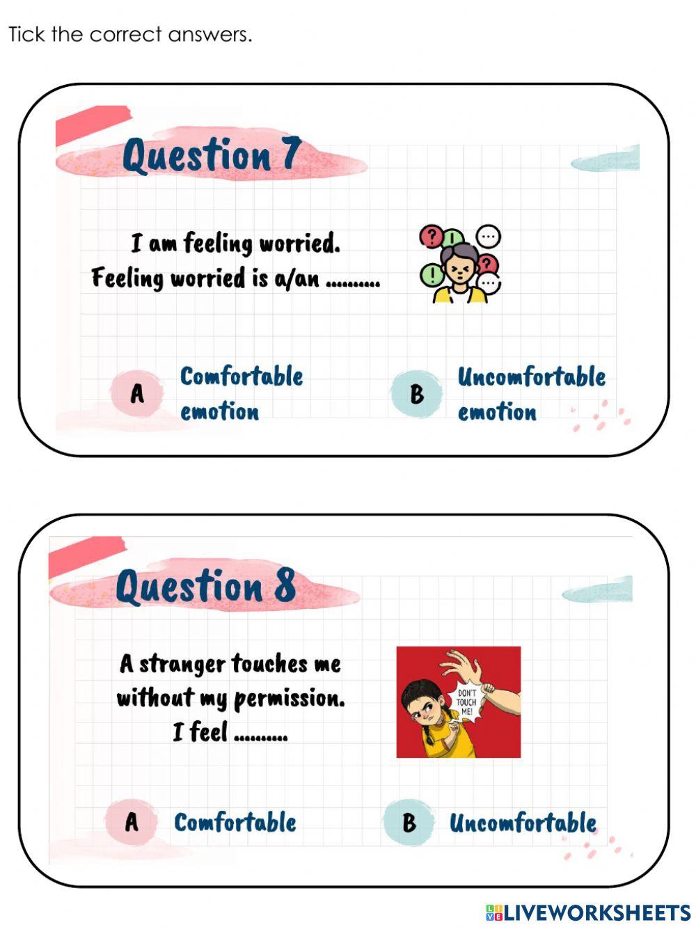 Stranger Safety | Free Interactive Worksheets | 999367