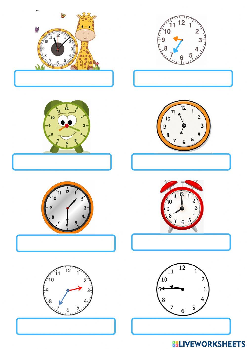 1000698 | Time worksheet | TeacherSD | LiveWorksheets