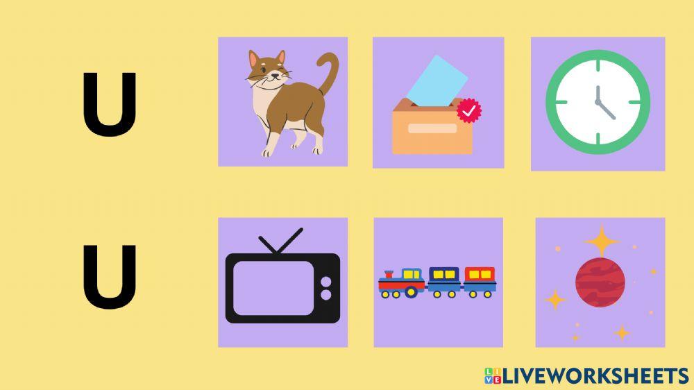 VOCAL U | Mara8991 | Live Worksheets