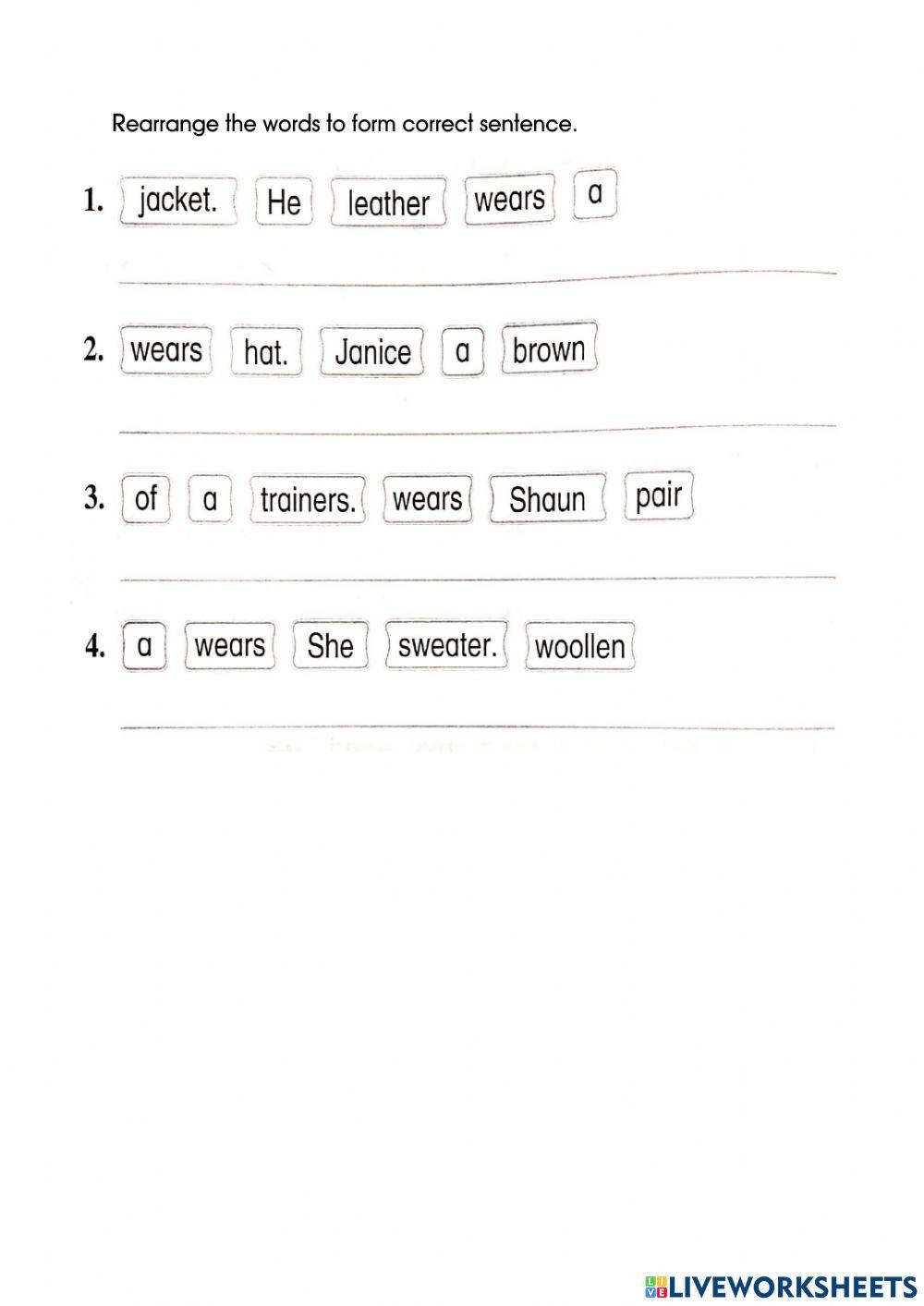 EnnaTin | English year 2 1001145 | LiveWorksheets