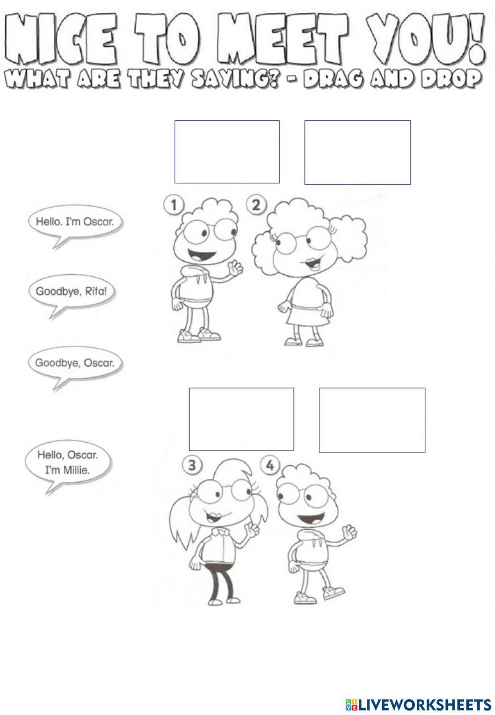 Worksheet Welcome Unit - Week 1 - Lesson 5 3021857