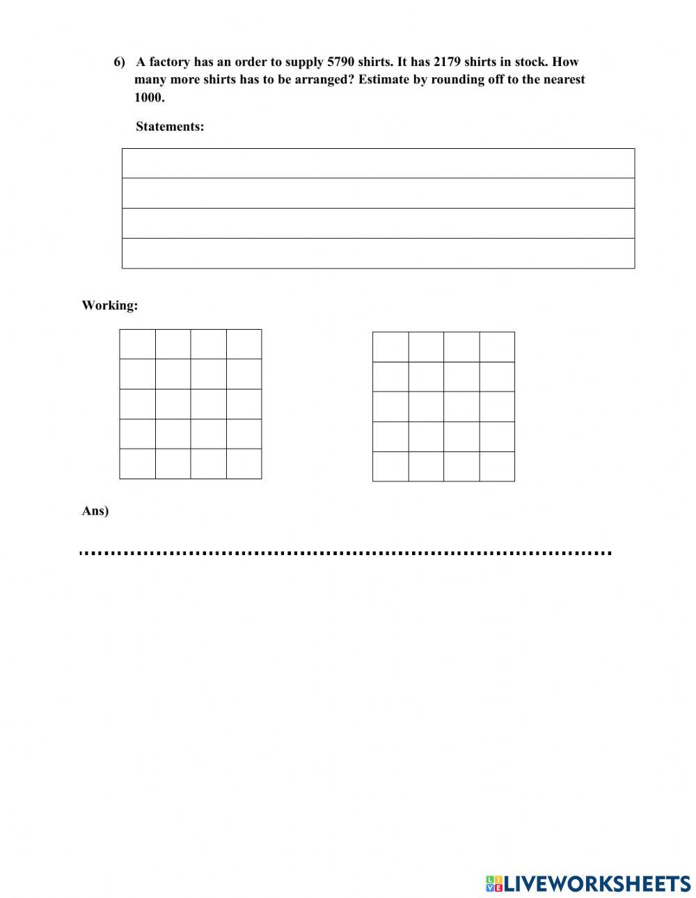 Practice worksheet interactive activity | Live Worksheets