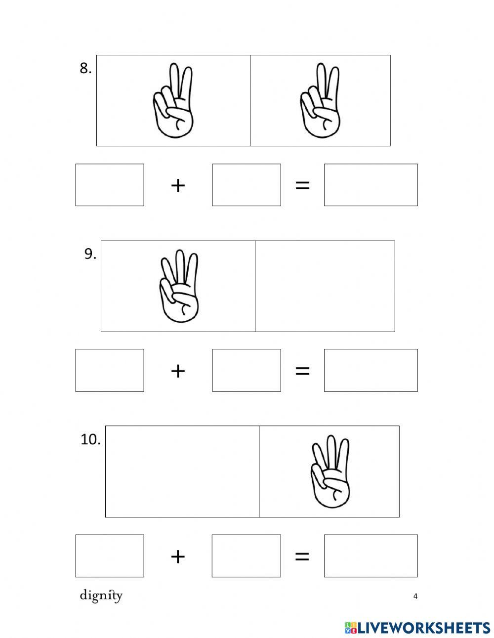 Number Bond interactive exercise | Live Worksheets