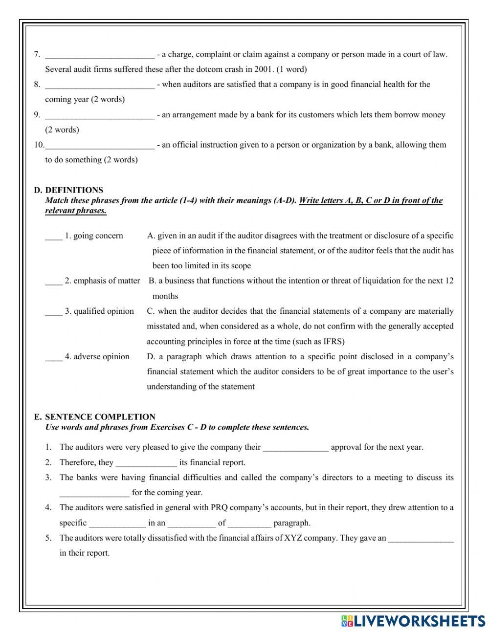 1006000 | Audit jargon | Giedre Dubauskiene