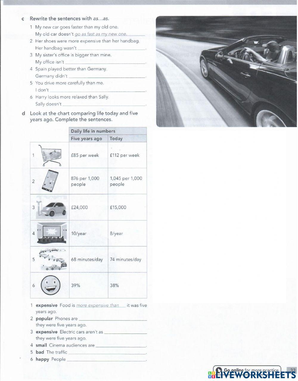 5a activity | Live Worksheets