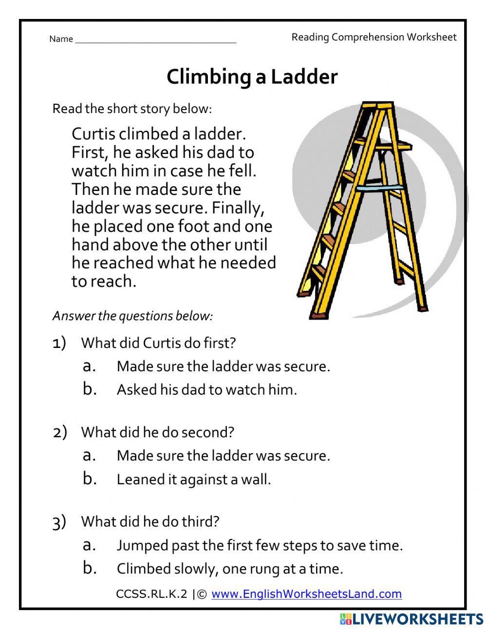 Retell Story worksheet | Live Worksheets