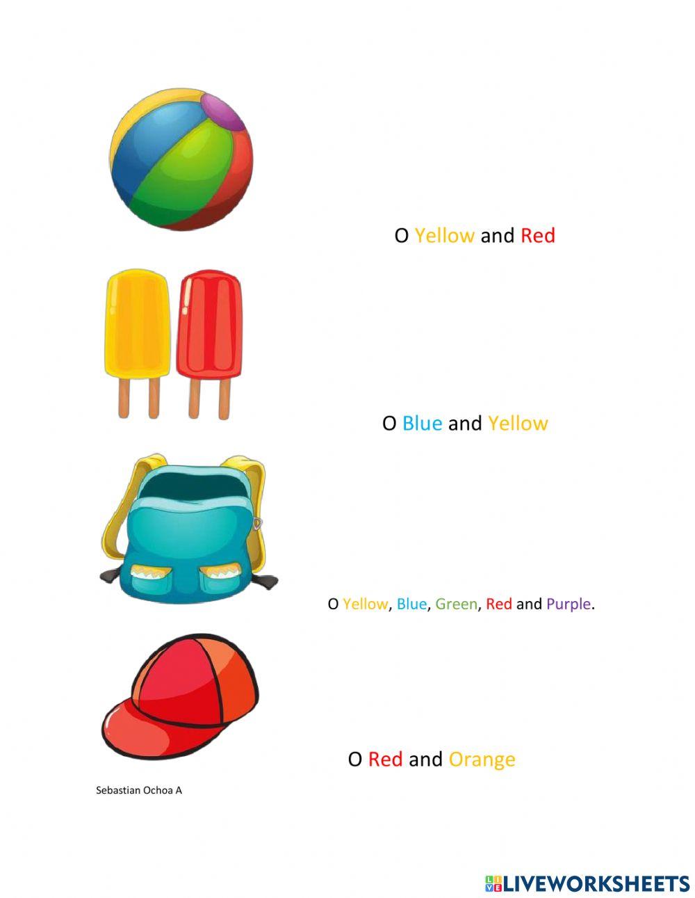 Colors. worksheet | Live Worksheets