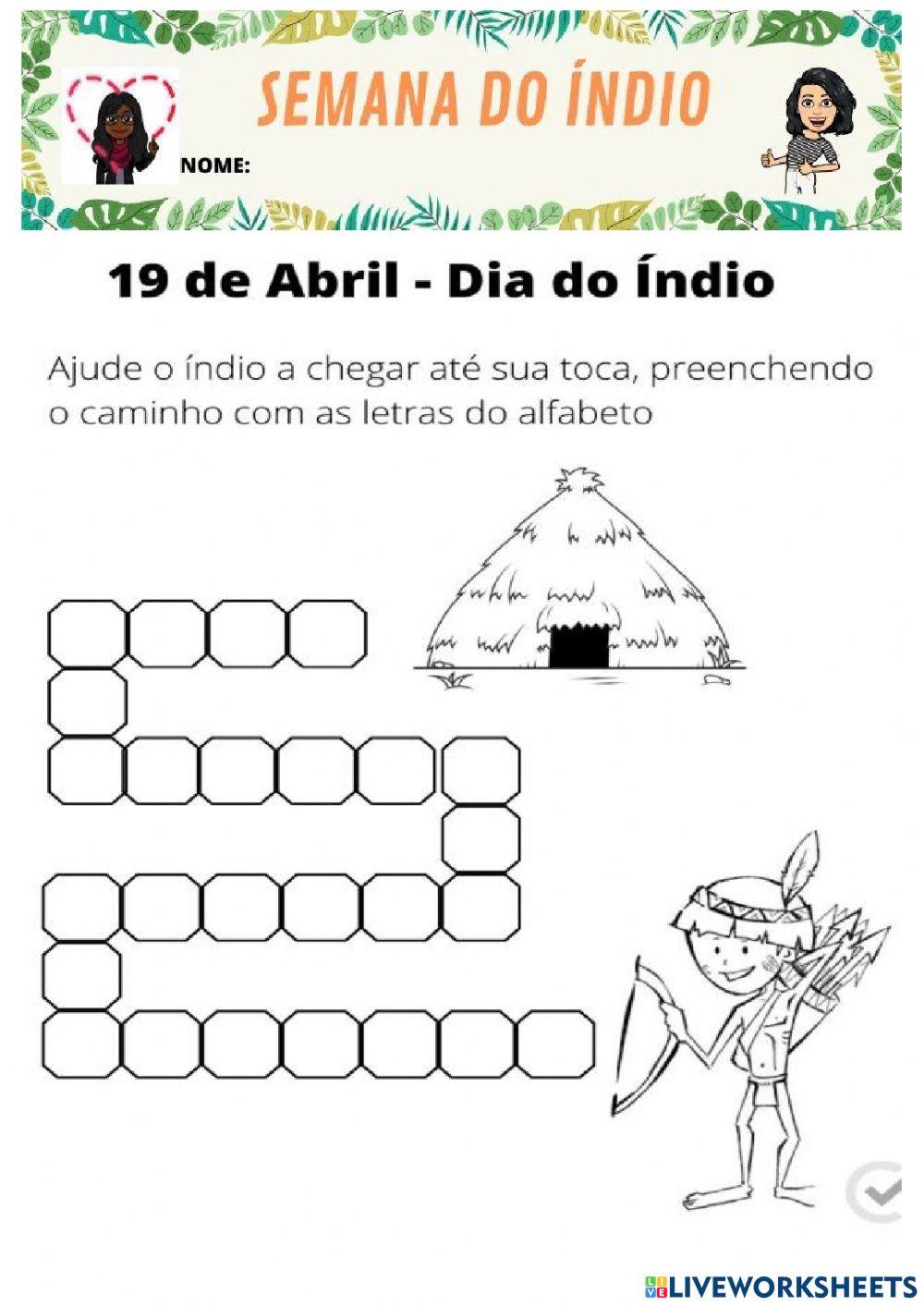 Indio interactive activity for 1 ANO | Live Worksheets