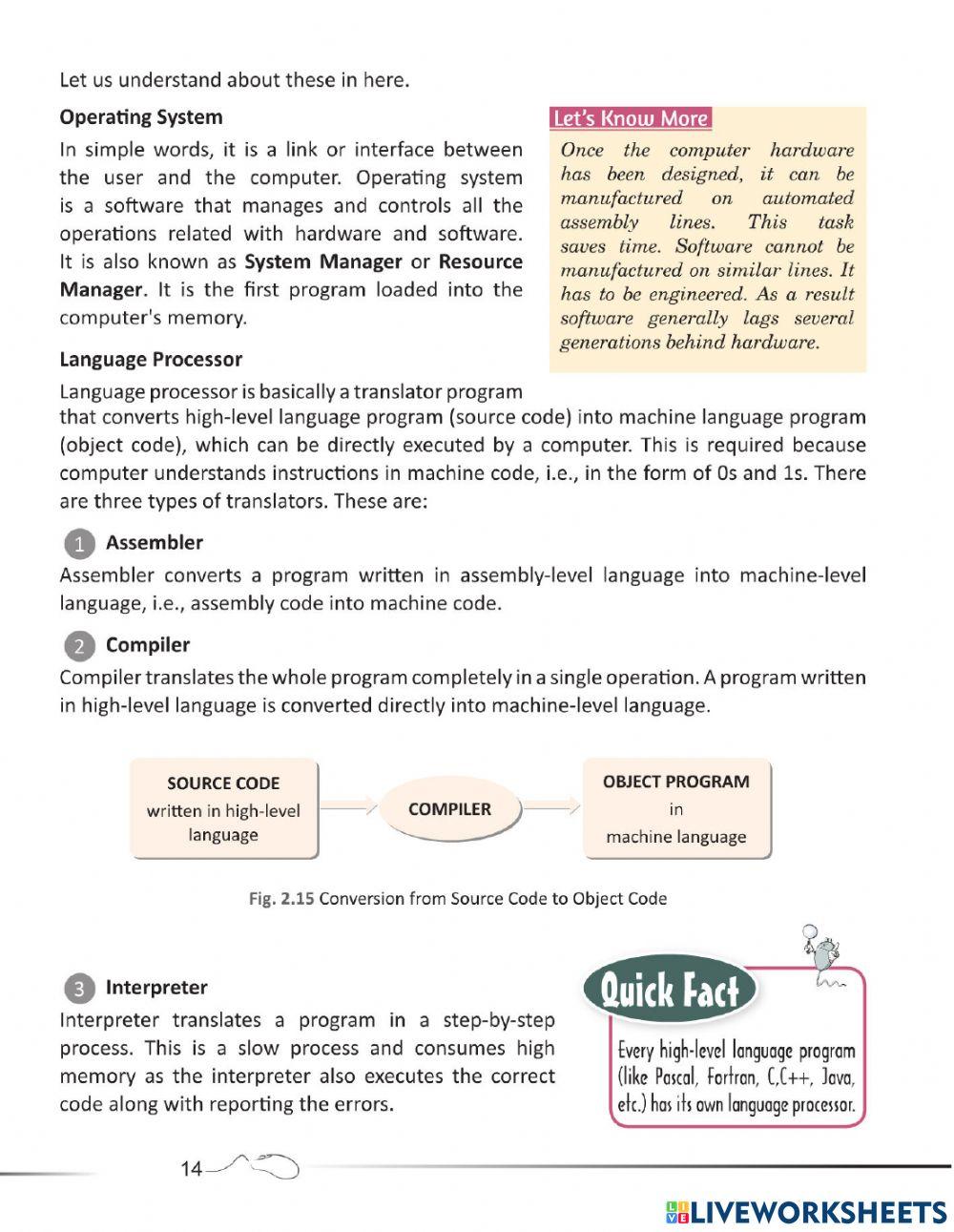 COMPUTER HARDWA… | Free Interactive Worksheets | 5021073