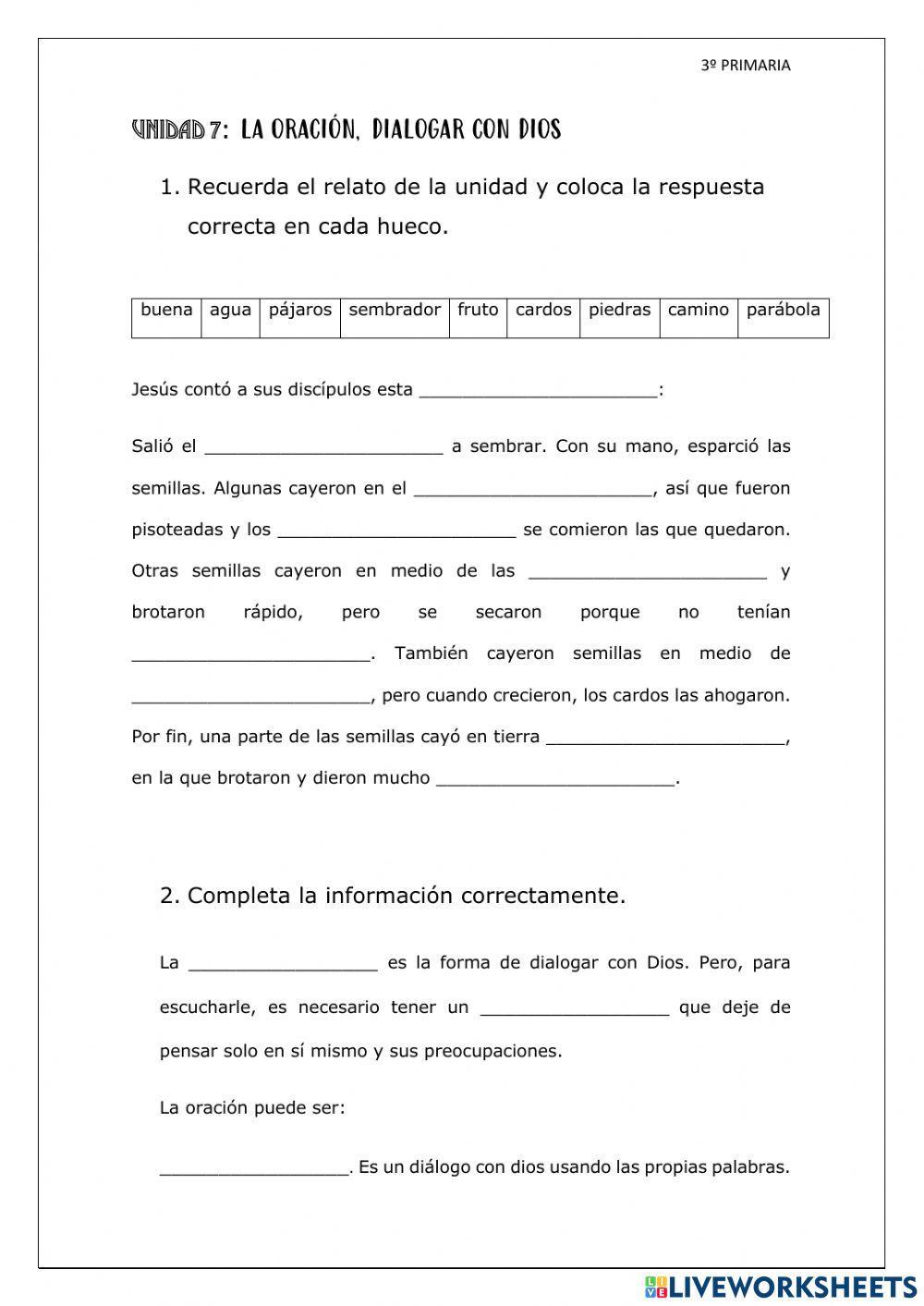 1010469 | La oración, dialogar con Dios | elenagongom