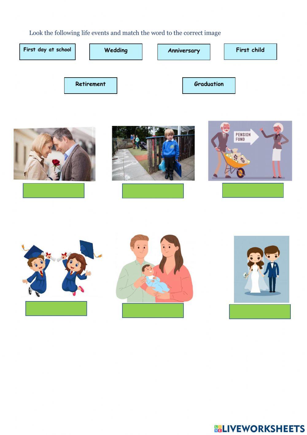 1010459 | Life events 8th | moniesla | LiveWorksheets