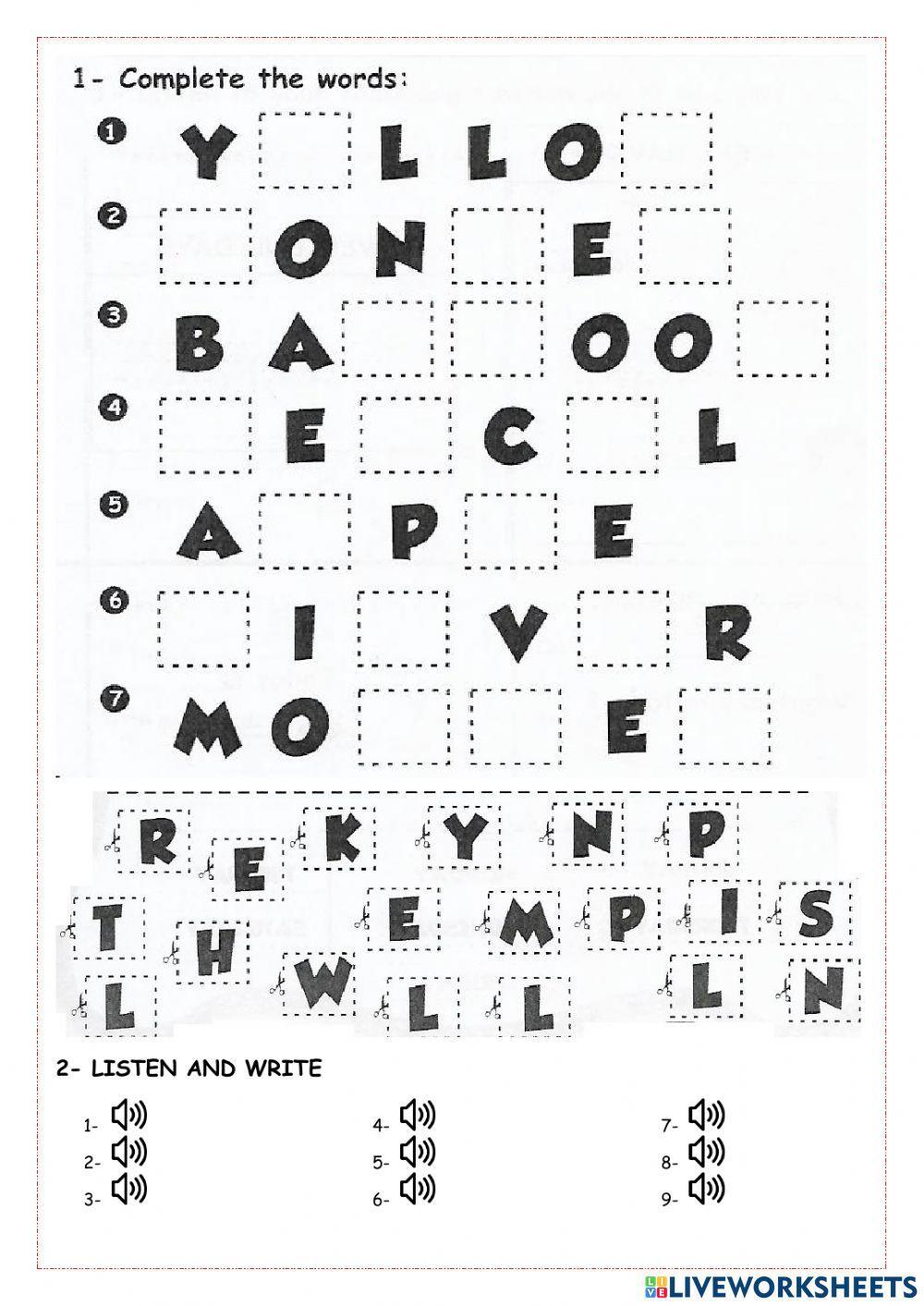 1010884 | The Alphabet | Ariana Deotti | LiveWorksheets