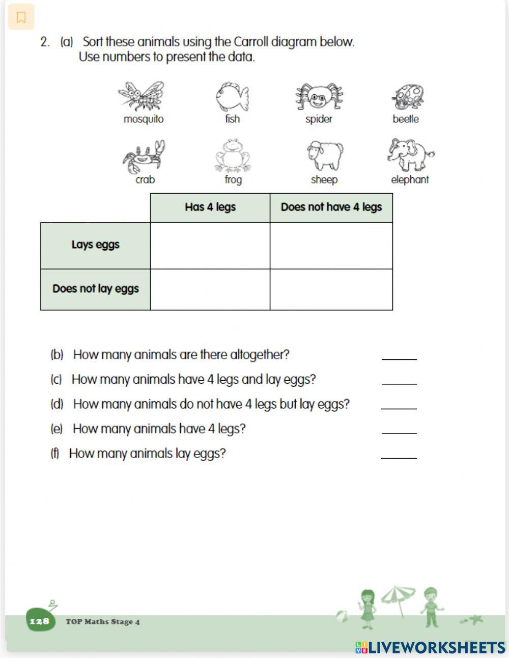 P4 TB 128 | Free Interactive Worksheets | 5021311