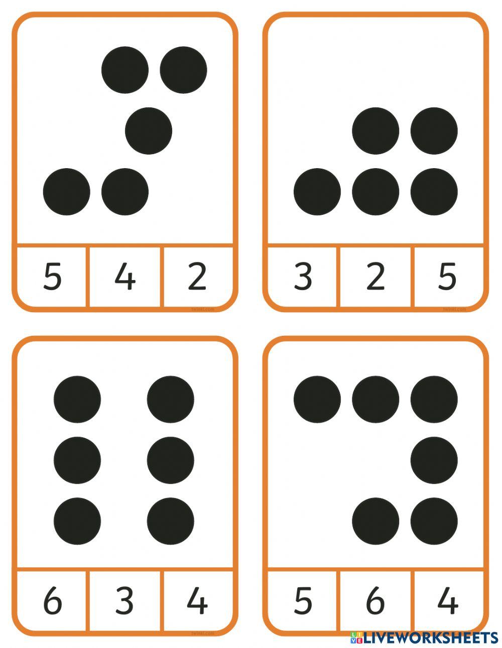 Count sets to 10 worksheet | Live Worksheets