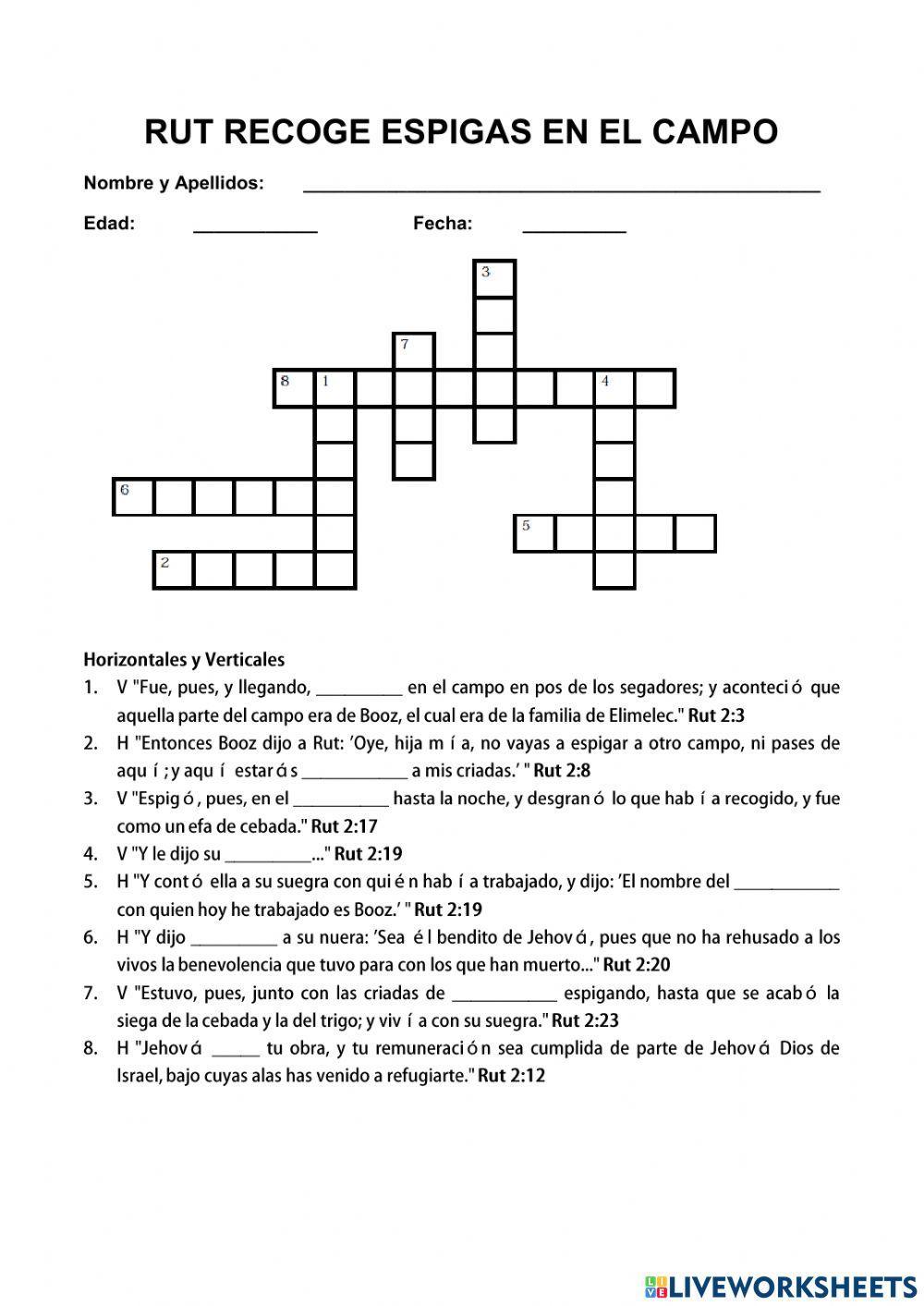 Rut recoge espigas en el campo 1015046 | Florencia