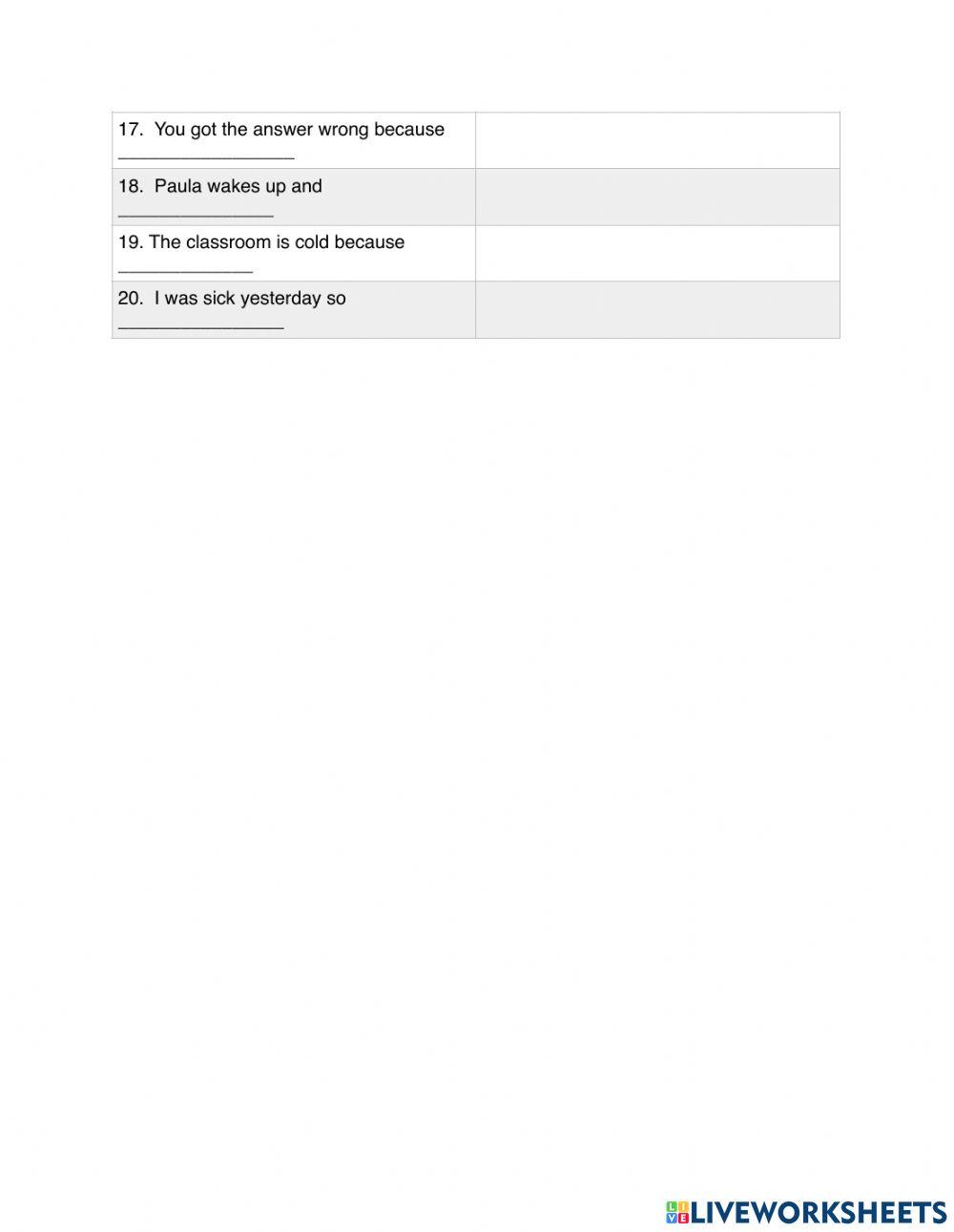 Missing conjunctions 1922 | Nicole Queli | Live