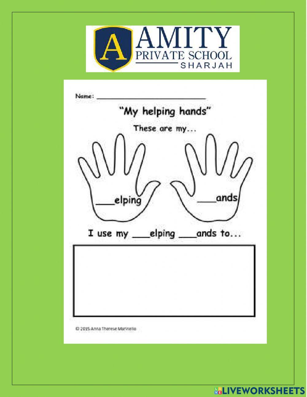 Value education worksheet | Live Worksheets