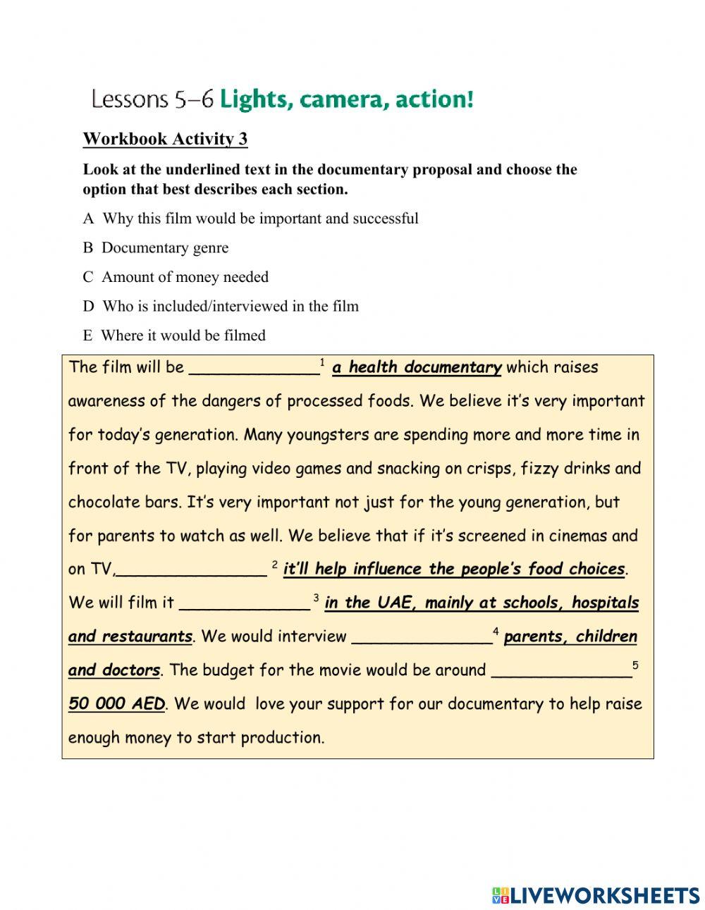 U9 L5-6 Workboo… | Free Interactive Worksheets | 1015440