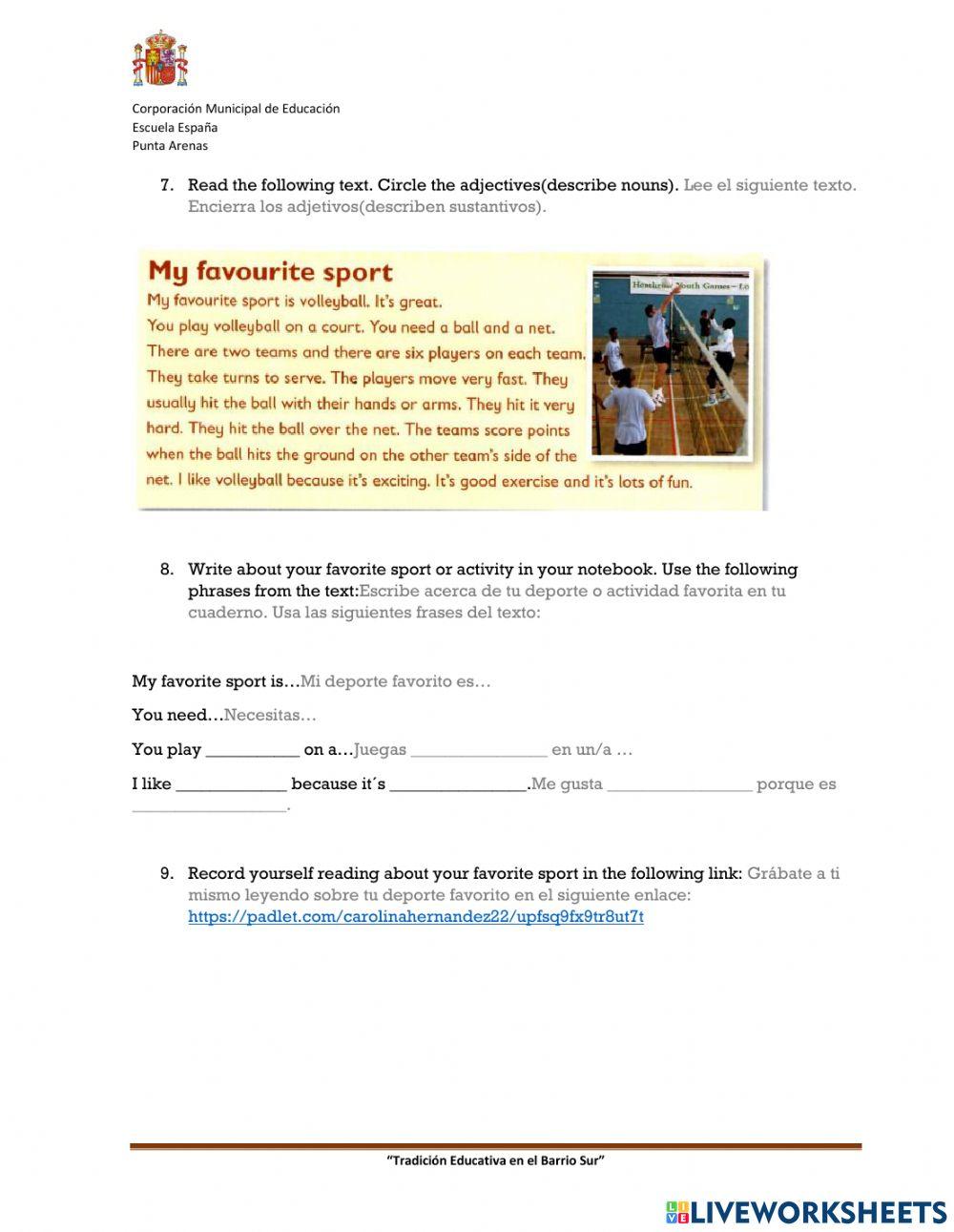 Class 7 - 7th Grade worksheet | Live Worksheets