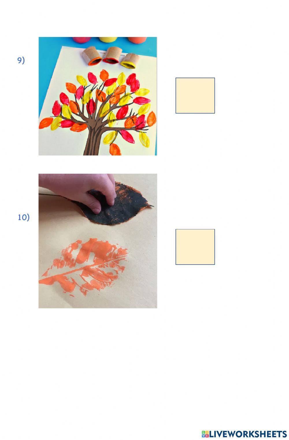 Art Activity 1 worksheet | Live Worksheets