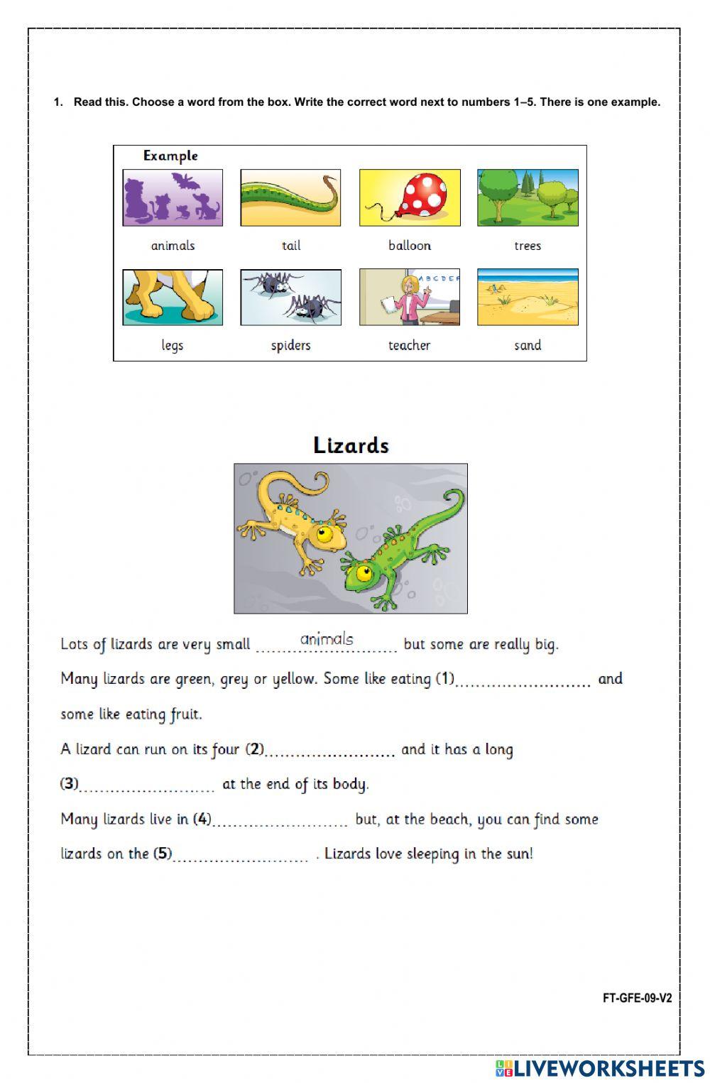 Writing and usage worksheet | Live Worksheets