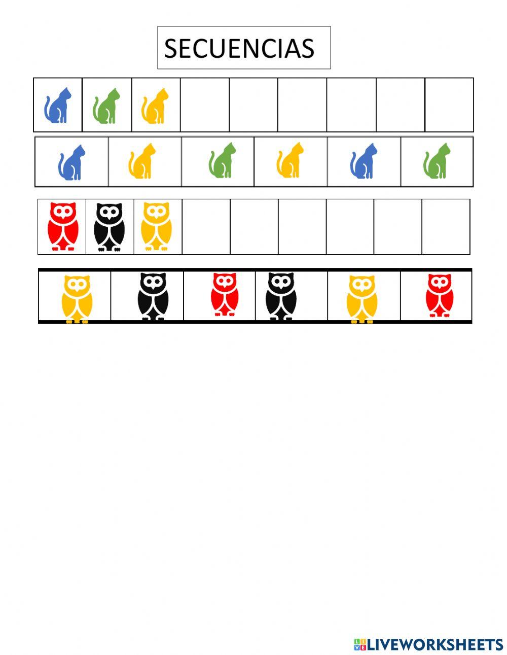 Secuencias interactive activity for Lengua | Live Worksheets Secuencias interactive activity for Lengua | Live Worksheets