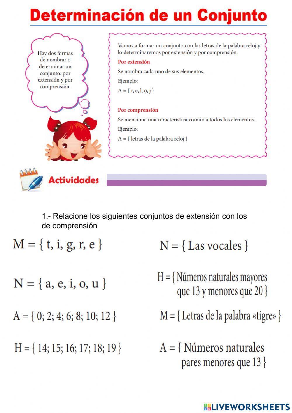 1016408 | Determinación de conjuntos por extensión y 1016408 | Determinación de conjuntos por extensión y