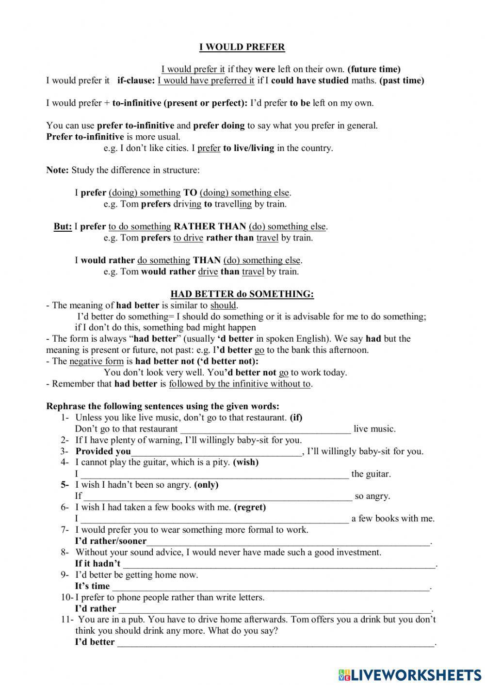 EXPRESSIONS -It… | Free Interactive Worksheets | 1017480