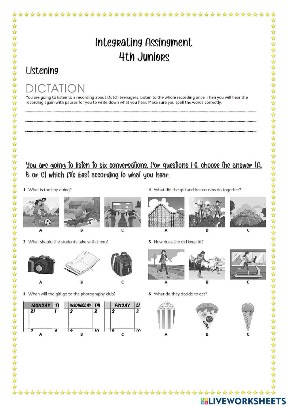 IA 4th Jrs worksheet | Live Worksheets