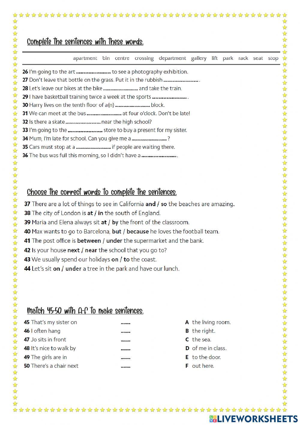 IA 4th Jrs worksheet | Live Worksheets