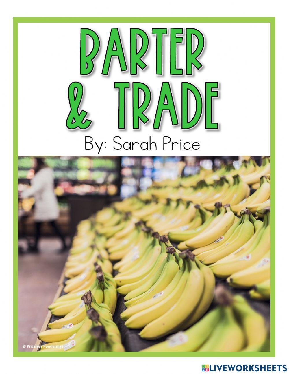 BARTER AND TRADE 5024421 | Malu Santori | Live