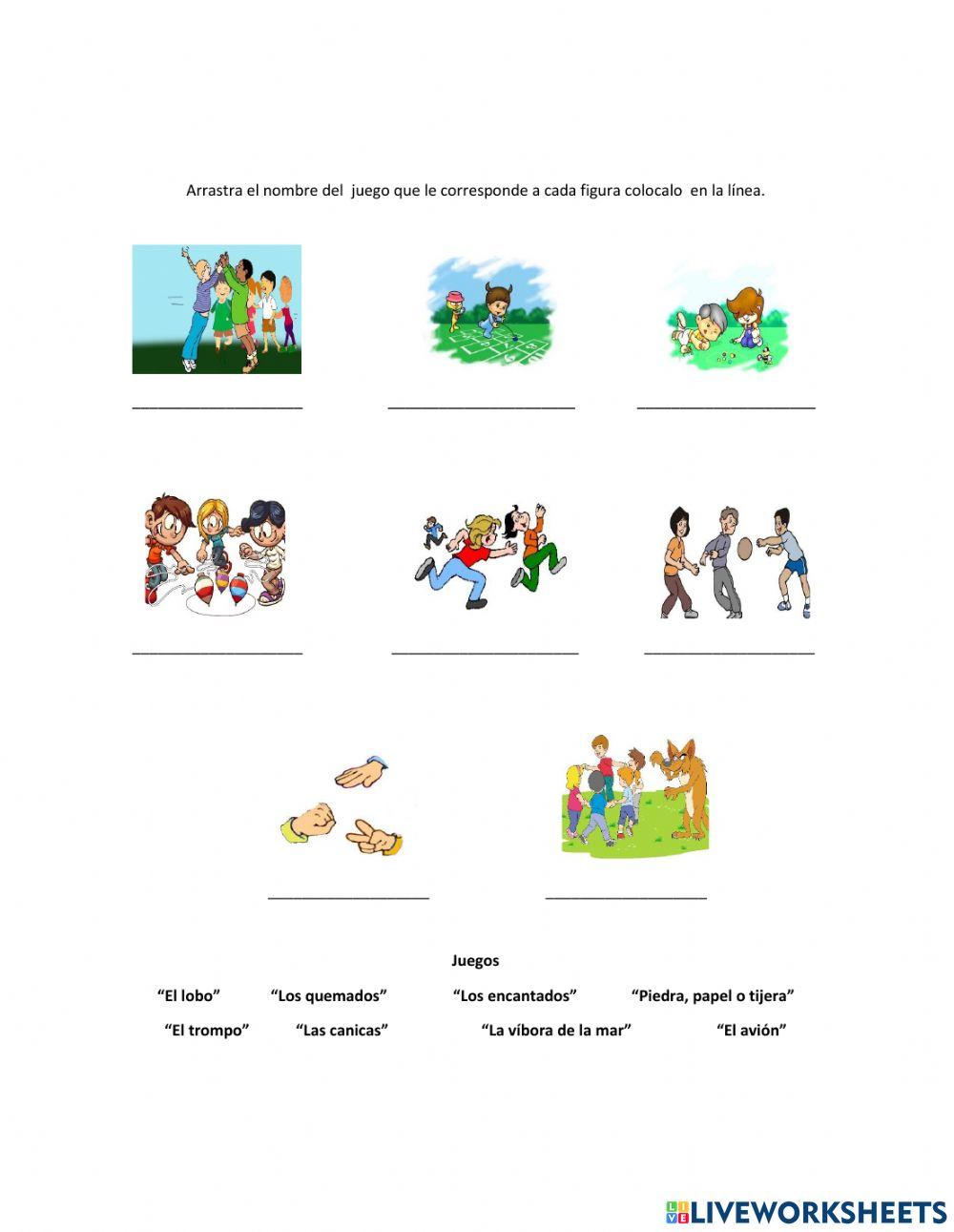 Actividad fisica interactive exercise | Live Worksheets