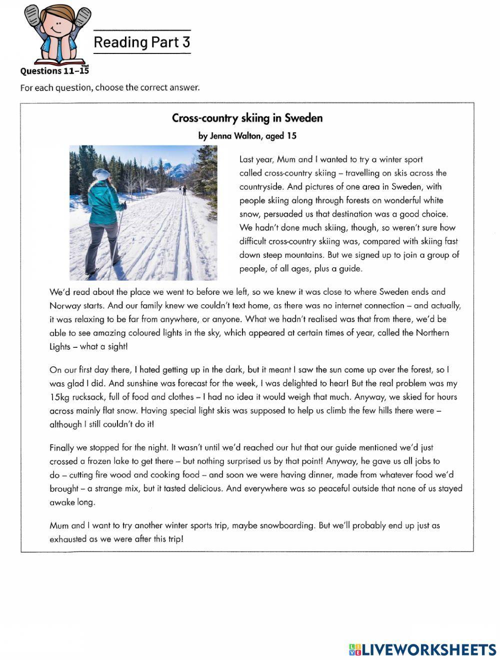 1021592 | PET 2020 Reading parts 1-4 | Melissa Macias