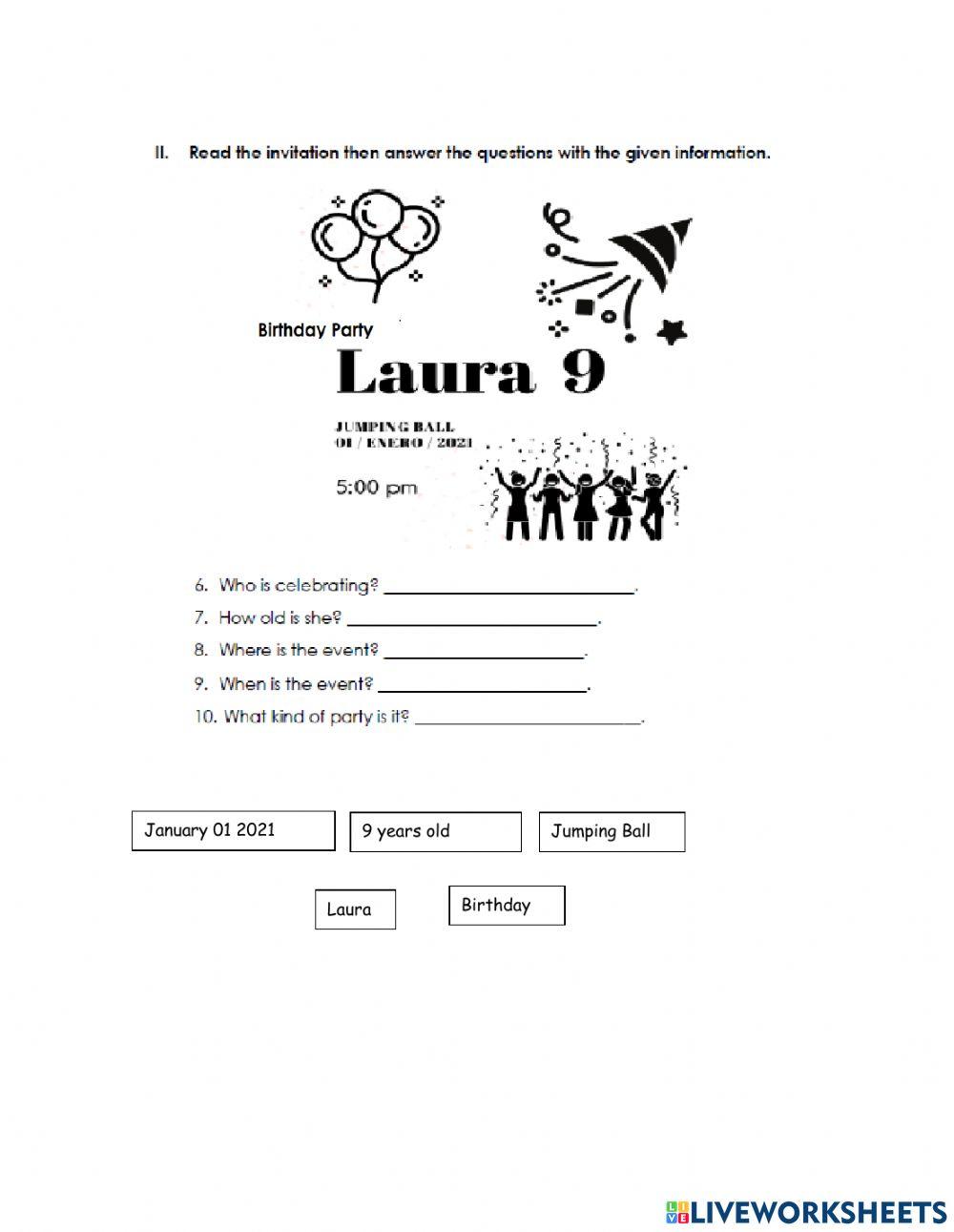 4th grade quiz p9 worksheet | Live Worksheets
