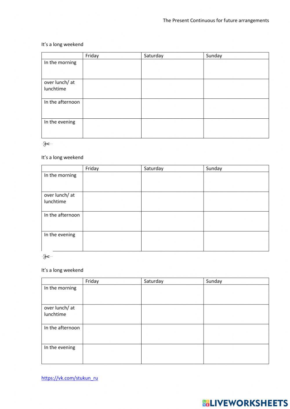 Plans and arrangements interactive worksheet | Live Worksheets