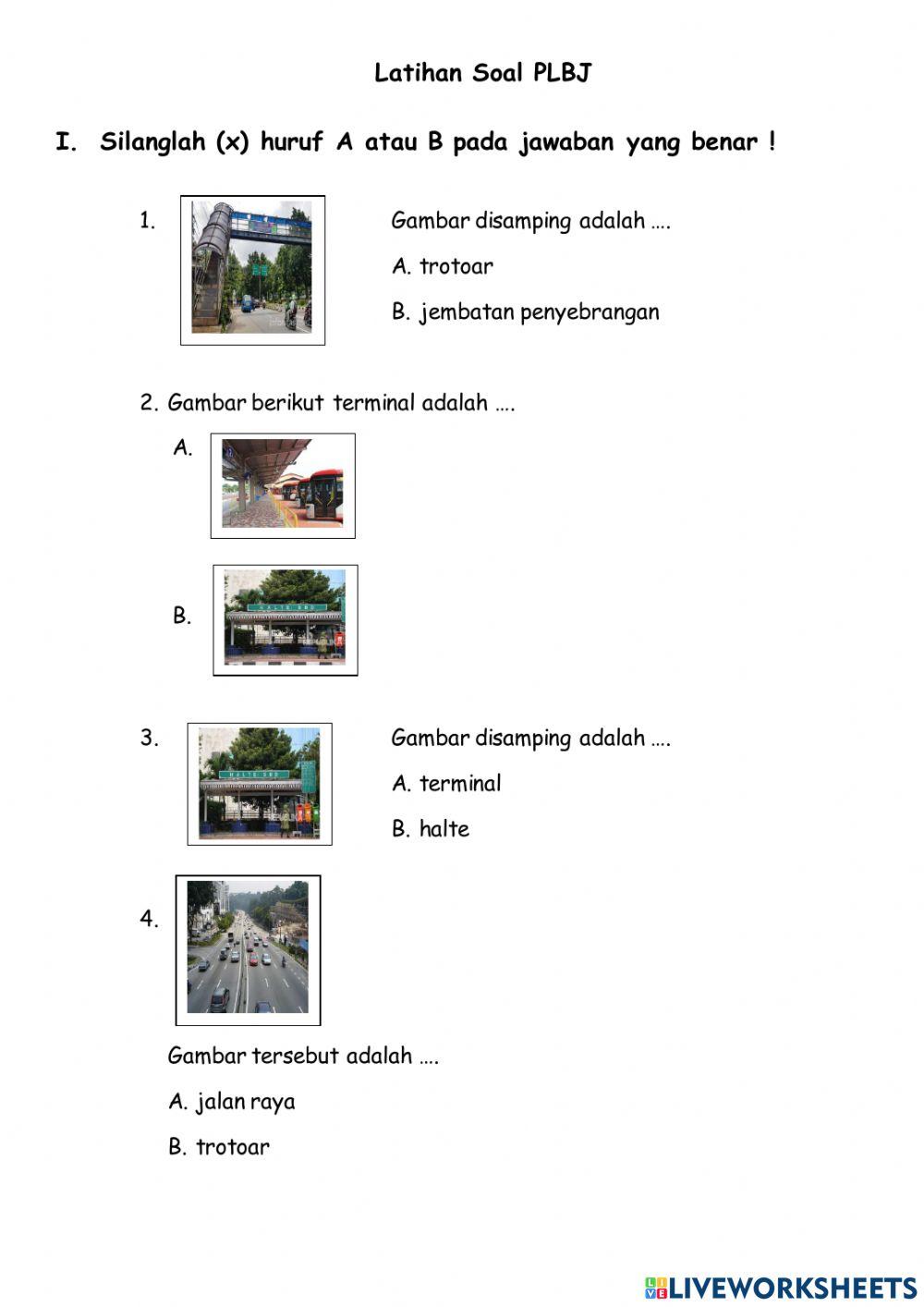 Plbj online worksheet for Kelas 8 | Live Worksheets