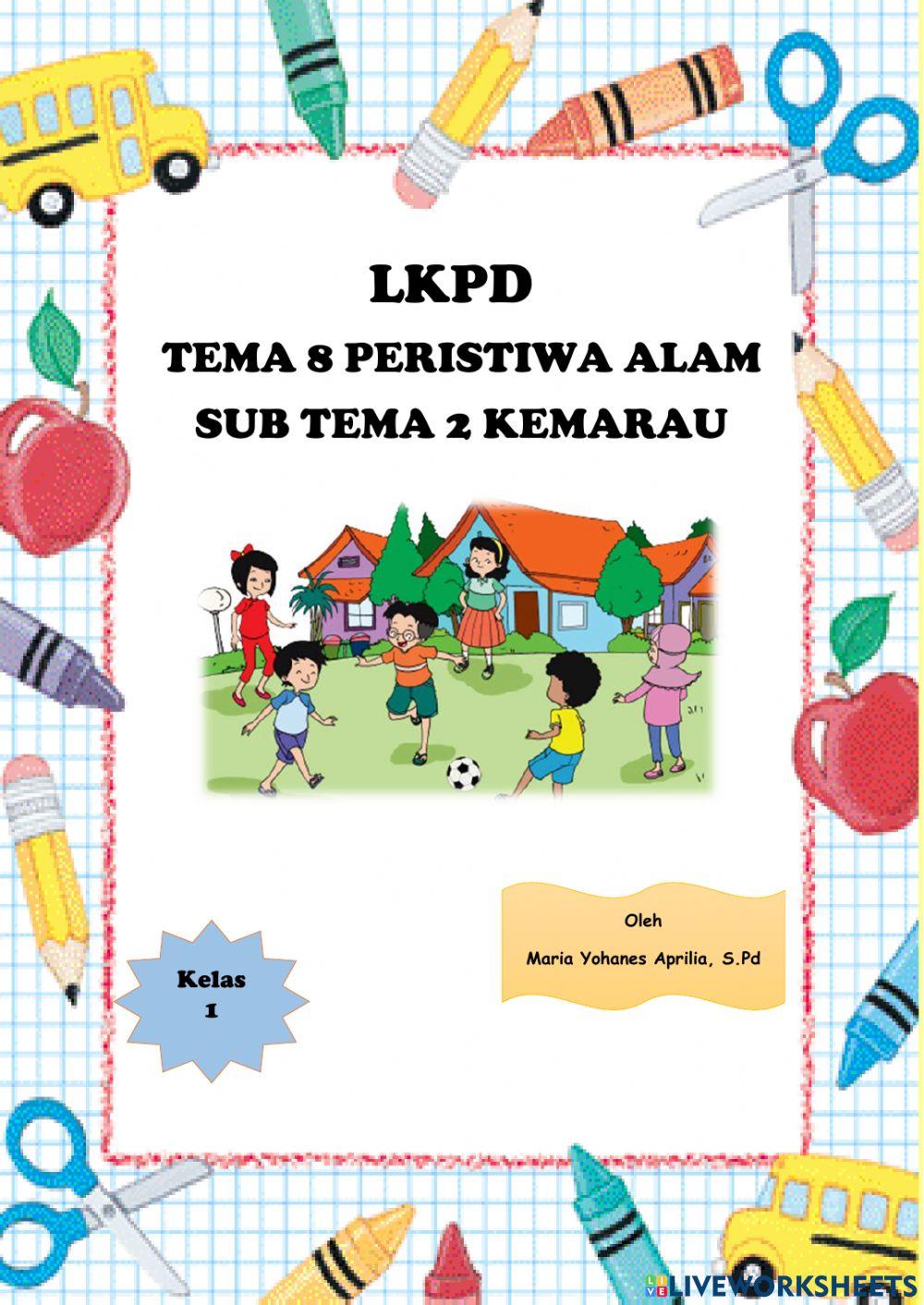 Lkpd 3 Tematik exercise | Live Worksheets