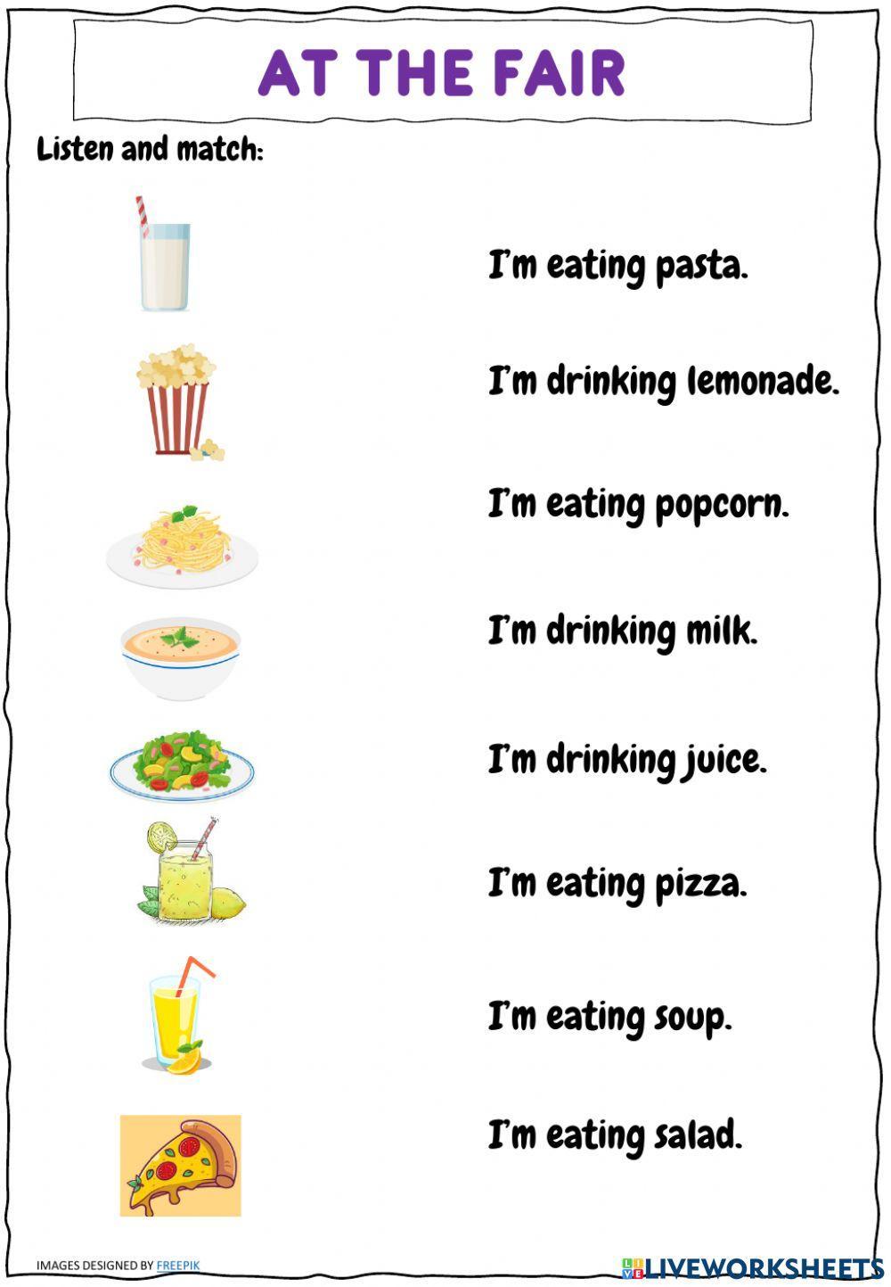 At the fair 2 | Free Interactive Worksheets | 1025313