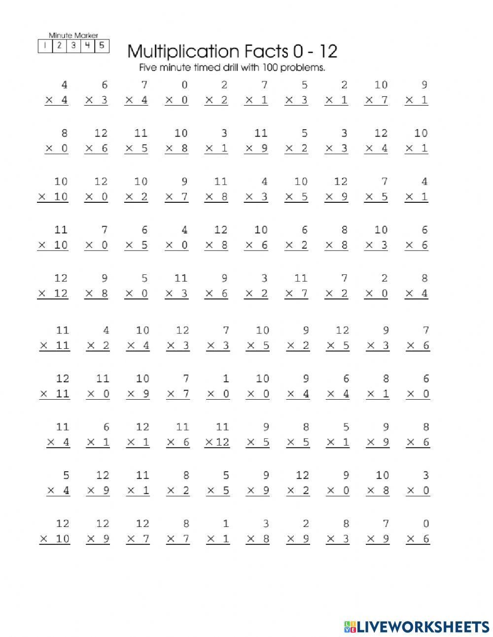 1026035 | Multiplication drill | mlopeztolsa