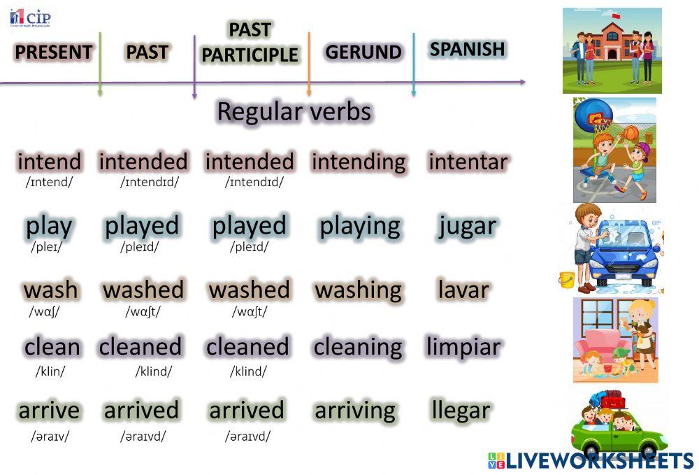 Verbs 7 1026043 | Lina Haydeé Candia Gómez de Velasco