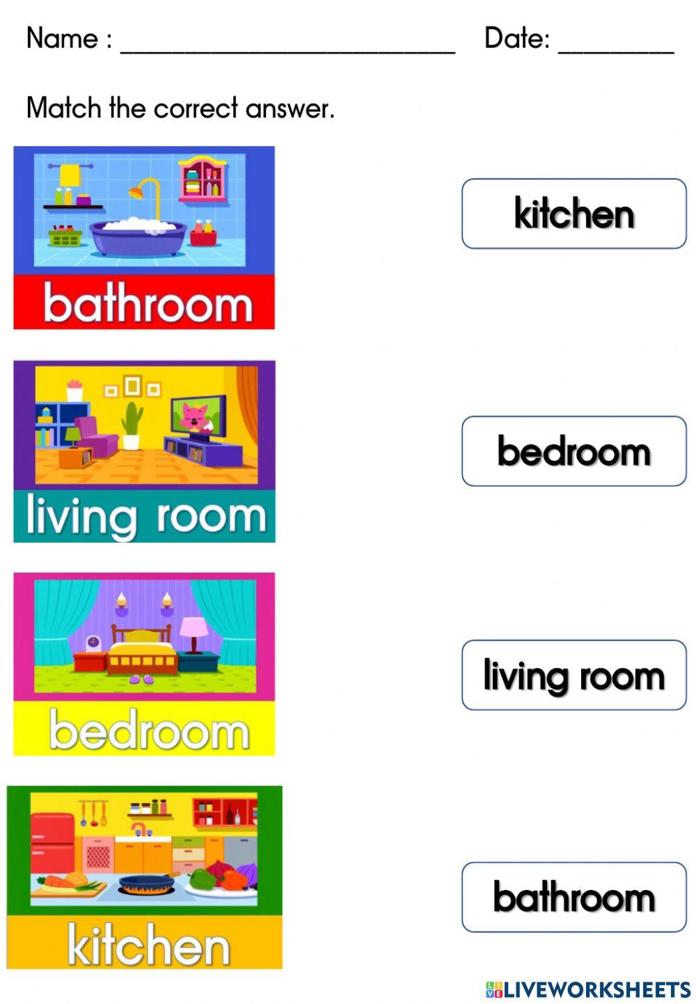 My home interactive activity for PEND KHAS | Live Worksheets