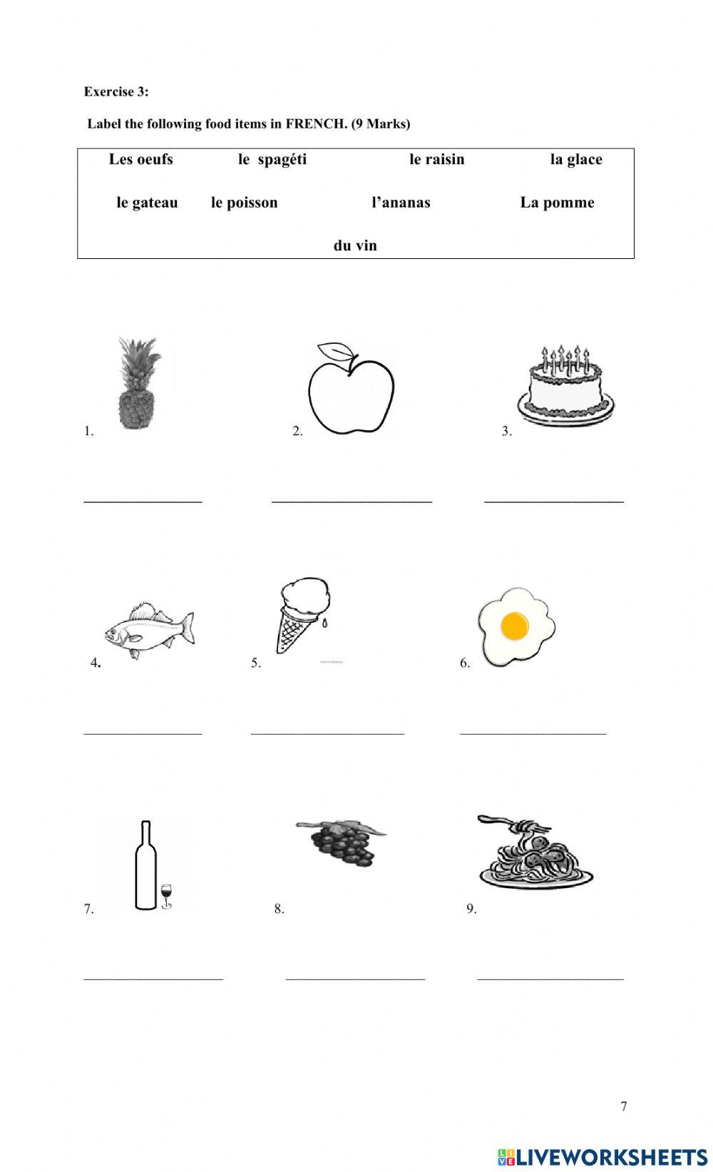 6603771 Grade 9 French Summer Exam 2021 Renell 6603771-grade-9-french-summer-exam-2021-renell