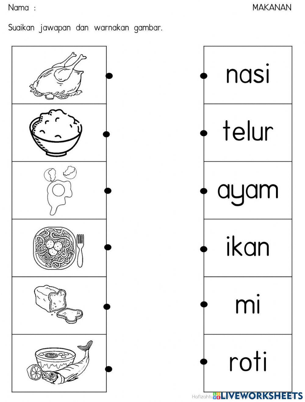 5028735 | TEMA MAKANAN DAN MINUMAN | prasekolahjaya2021